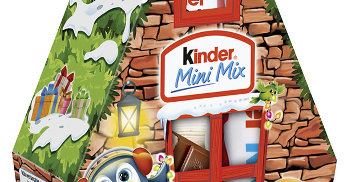 Kinder Mini Mix Pachet ciocolata Xmas