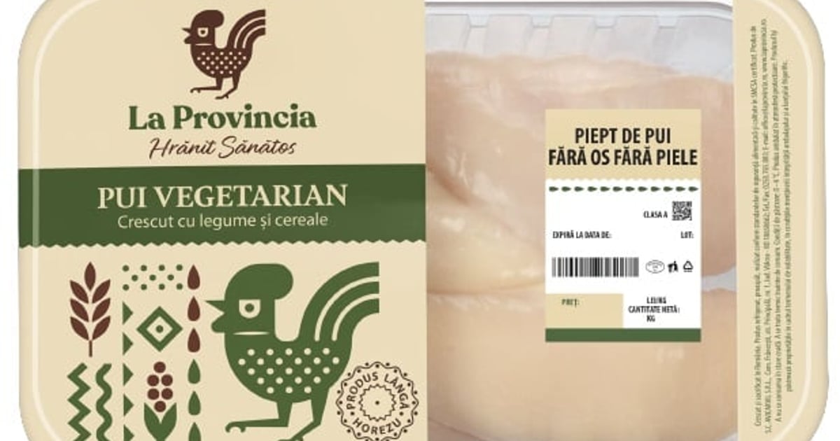 LA PROVINCIA PUIUL VEGETARIAN Piept de pui fara os si fara piele
