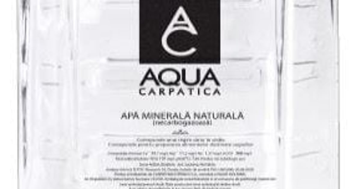 Aqua Carpatica Apa minerala plata