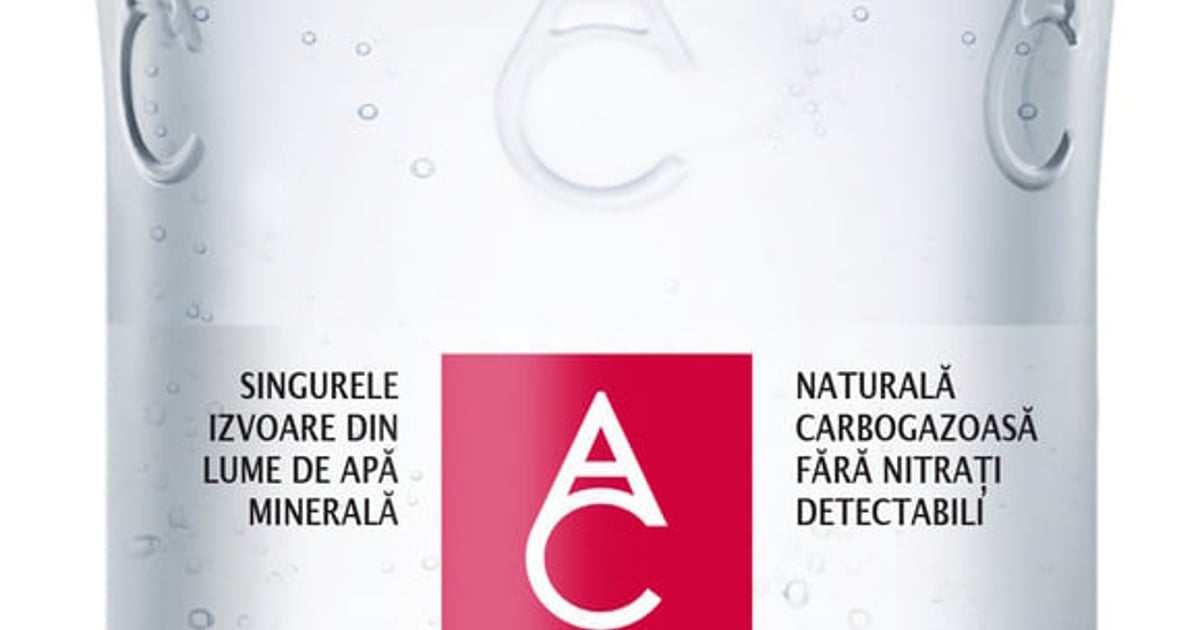 Aqua Carpatica Apa minerala carbogazoasa forte sticla