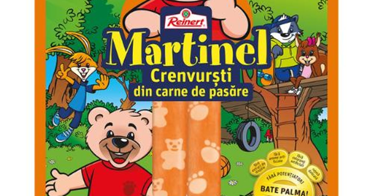 Martinel Crenvursti din carne de pasare