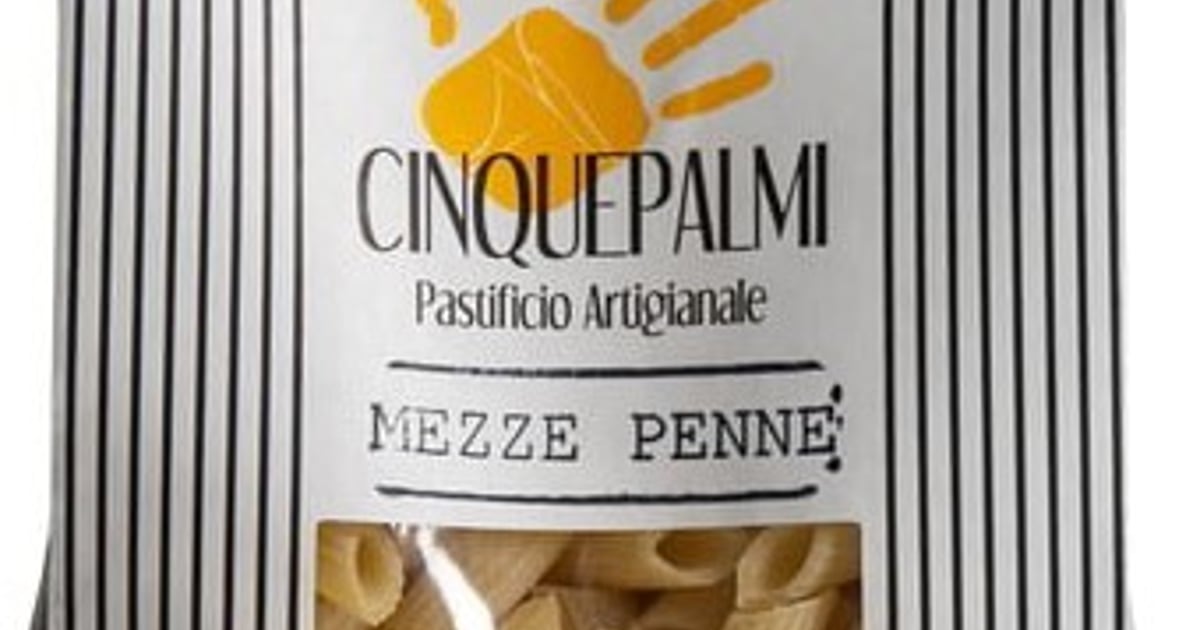Cinquepalmi Paste artizanale Mezze Penne al Bronzo