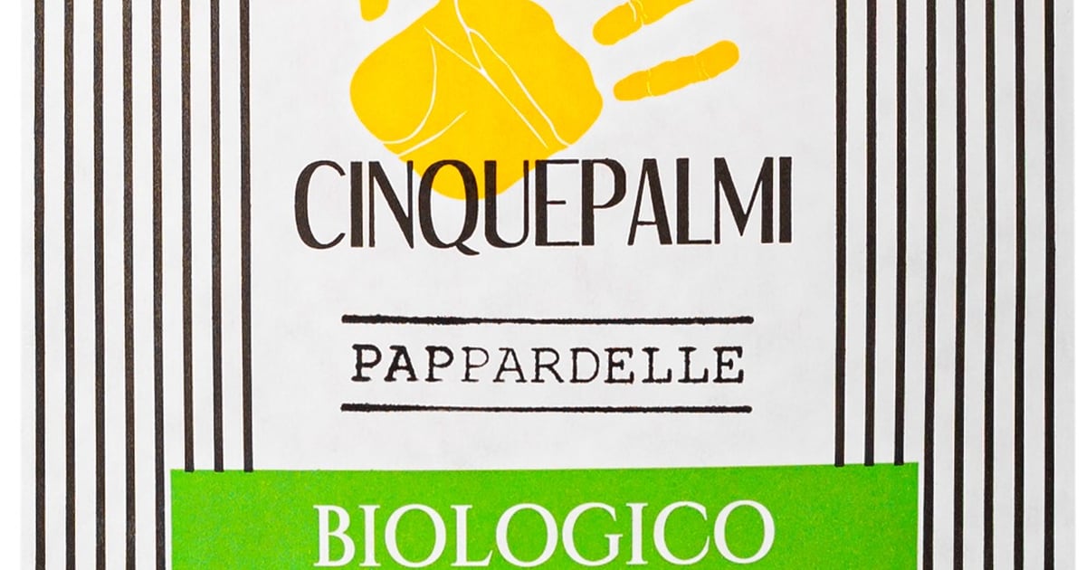 Cinquepalmi ECO Paste artizanale Pappardelle all'uovo