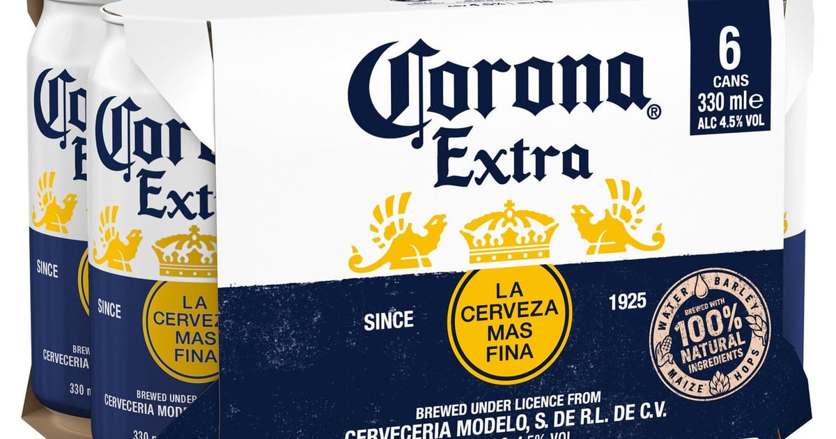 Corona Extra Bere doza 6 pack