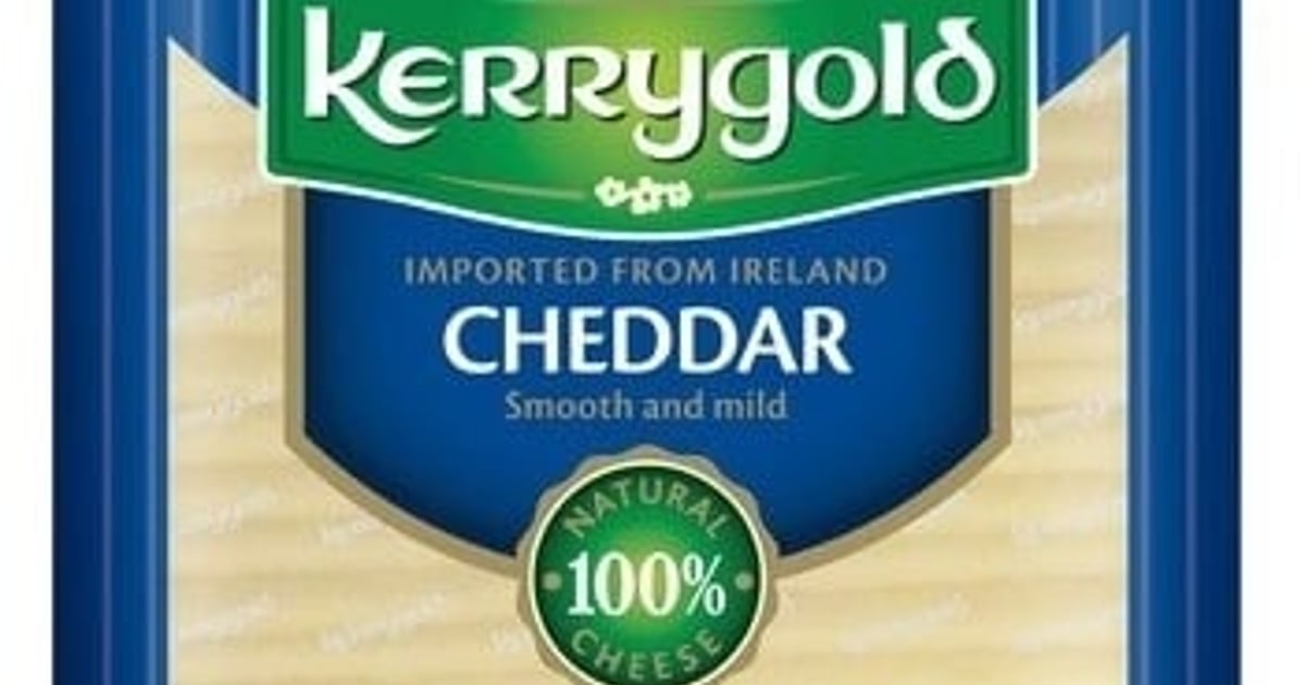 KERRYGOLD Cheddar alb felii