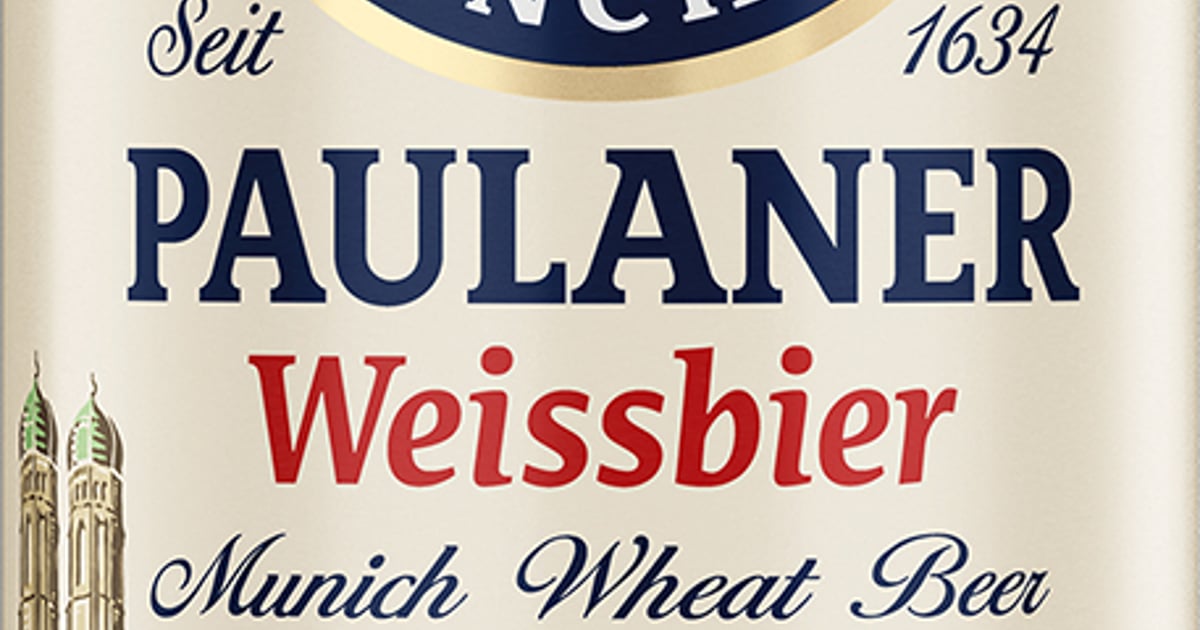 Paulaner Weissbier Bere alba nefiltrata din grau doza