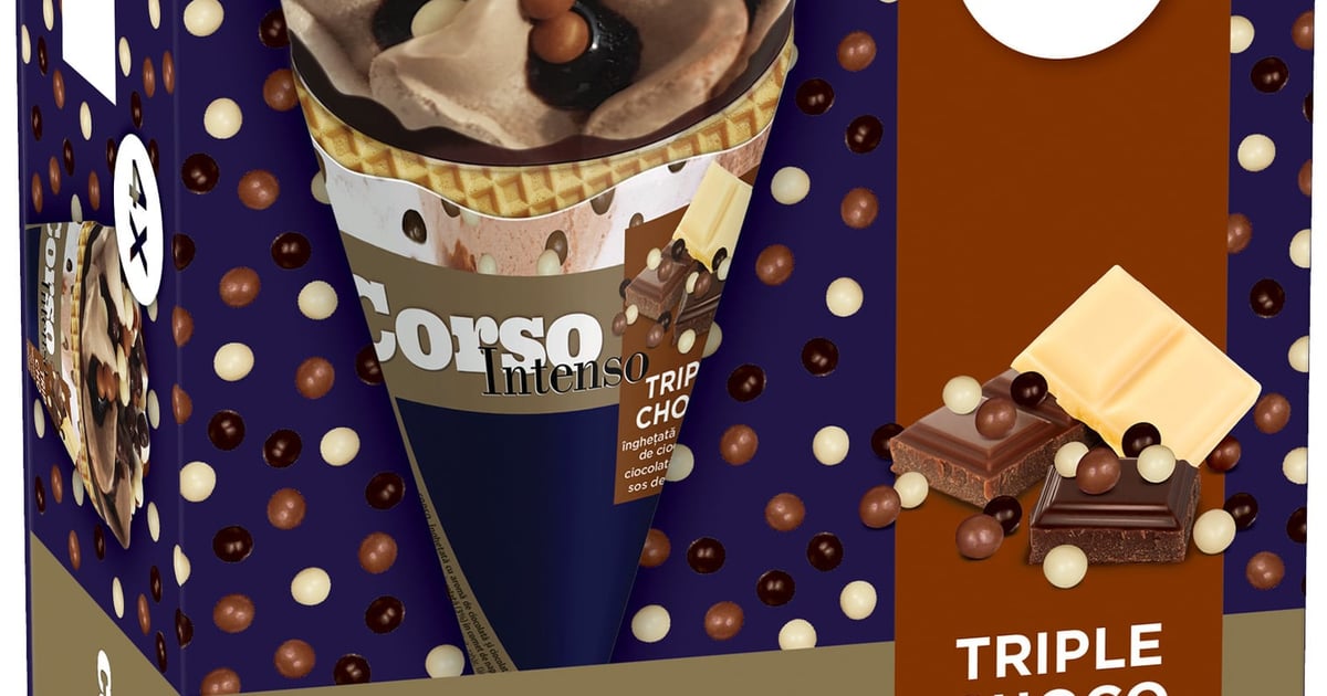 Corso Inghetata Intenso triple choco 4X110ml