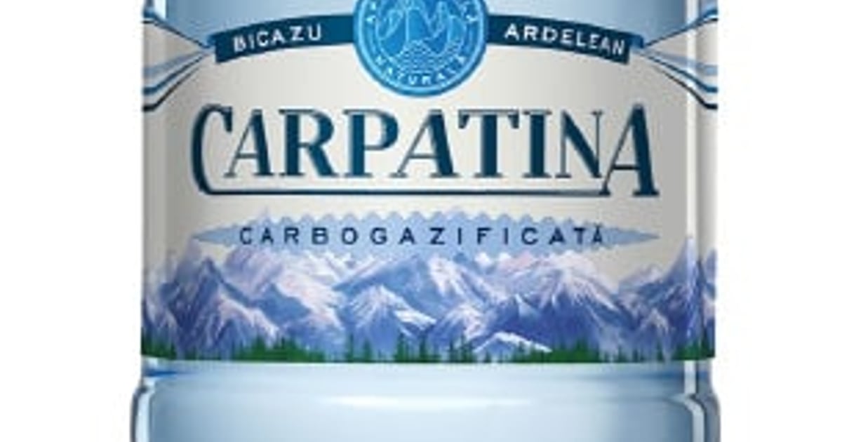 Carpatina Apa minerala naturala carbogazificata