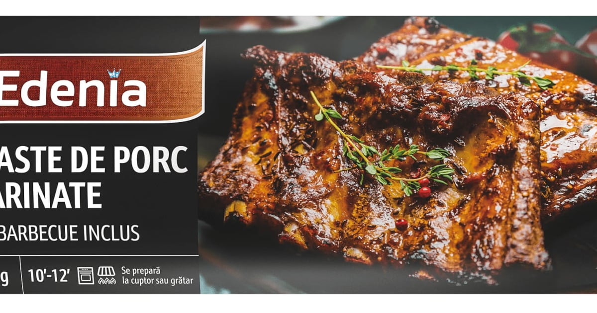 Edenia Coaste de porc marinate