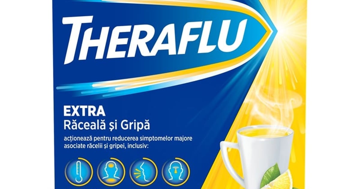 THERAFLU EXTRA RACEALA SI GRIPA 10 PLICURI