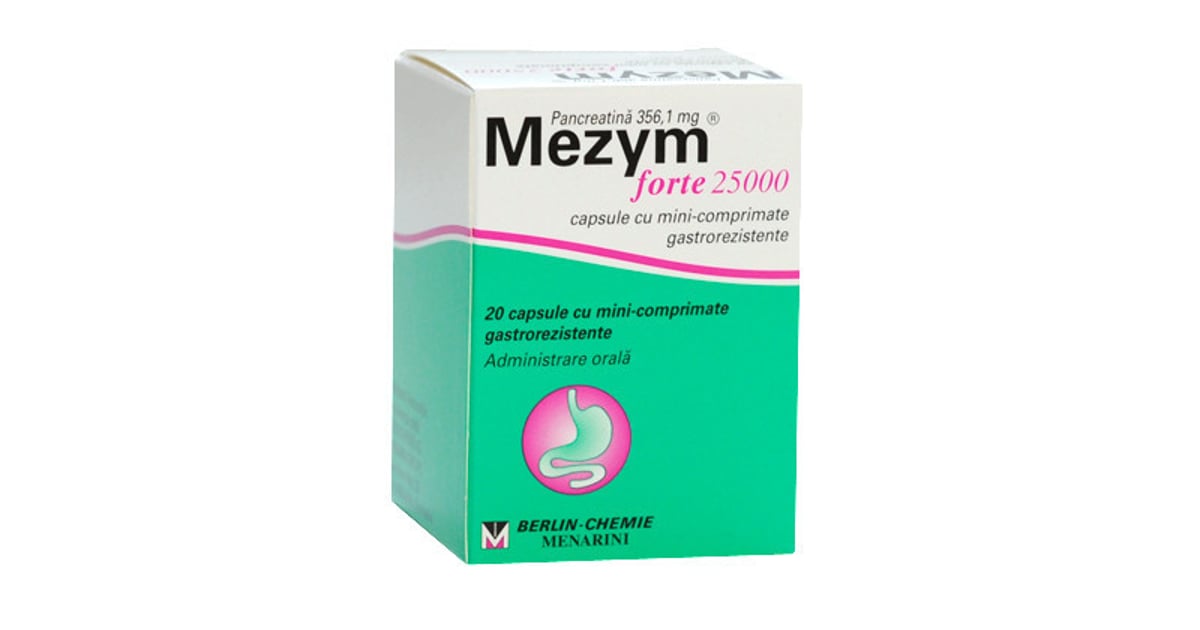MEZYM FORTE 25.000UI X 20 CAPSULE