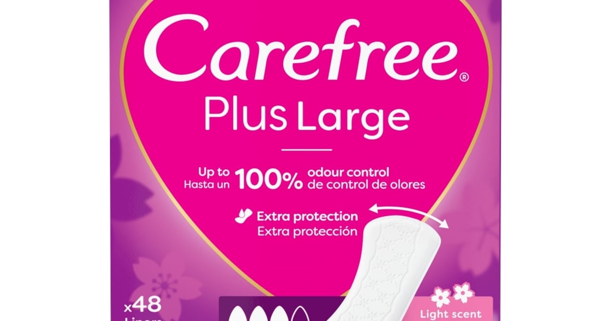 Carefree Plus Large Absorbante zilnice extra protectie