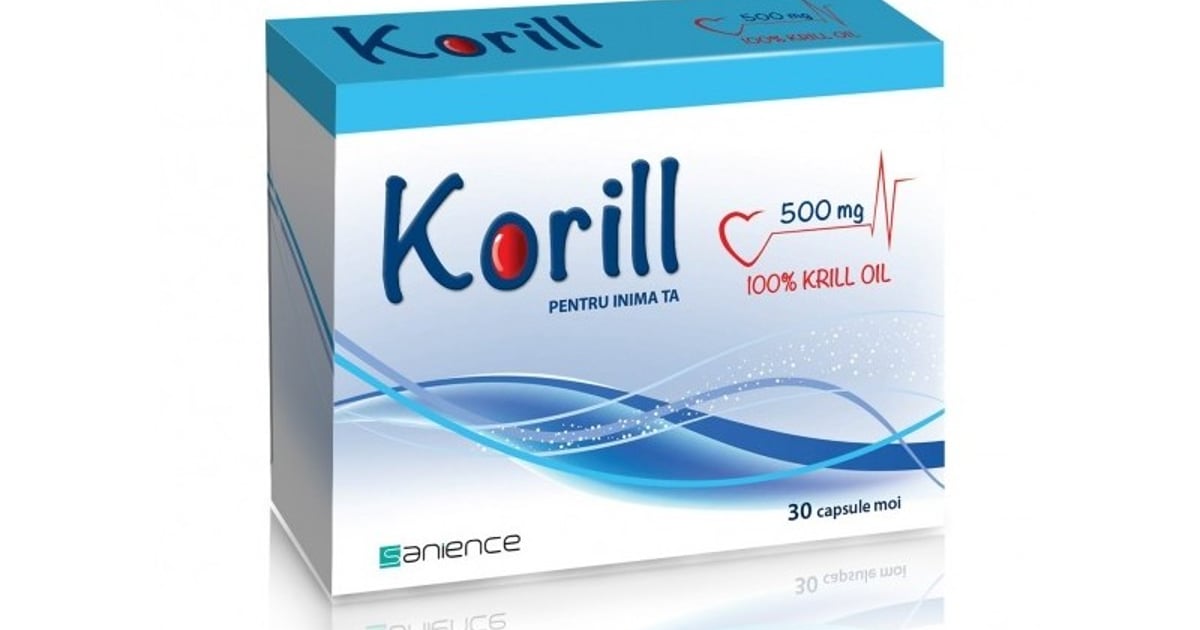 KORILL 500MG X 30 CAPSULE MOI