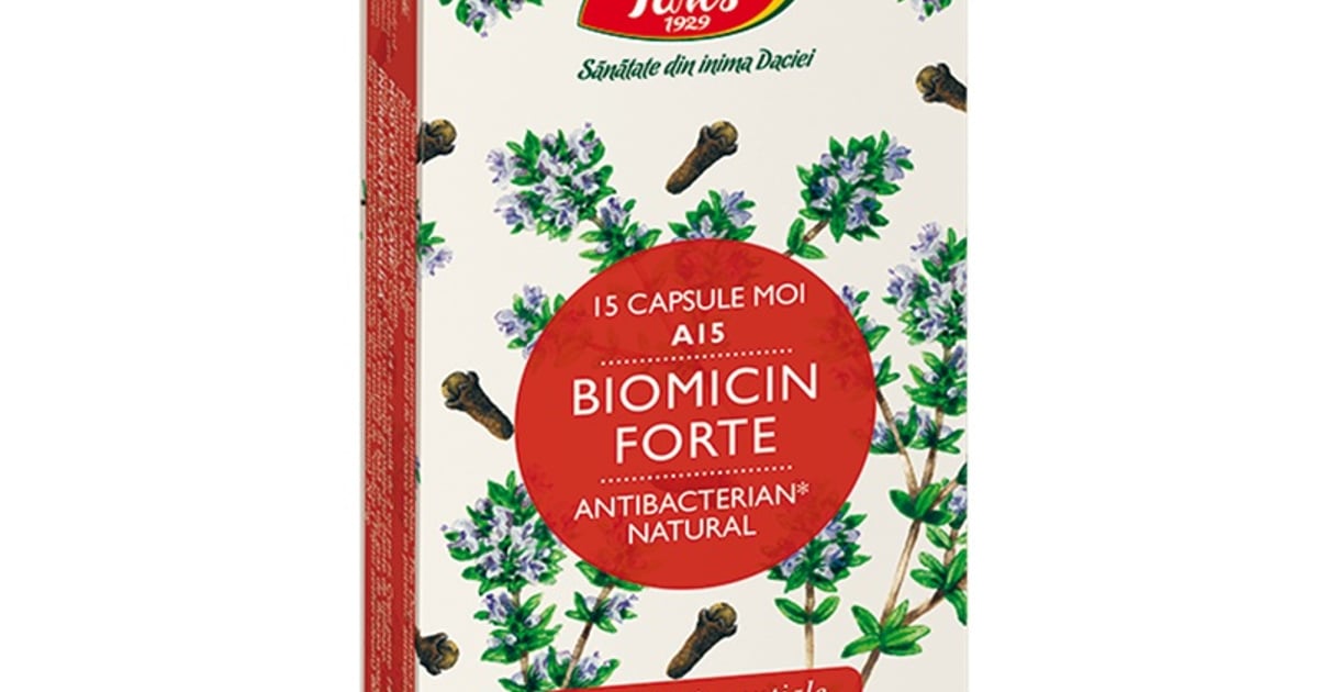 FARES BIOMICIN FORTE 15 CAPSULE MOI