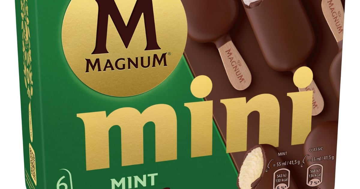 Magnum Classic&Mint Inghetata cu vanilie din Madagascar si aroma de ...