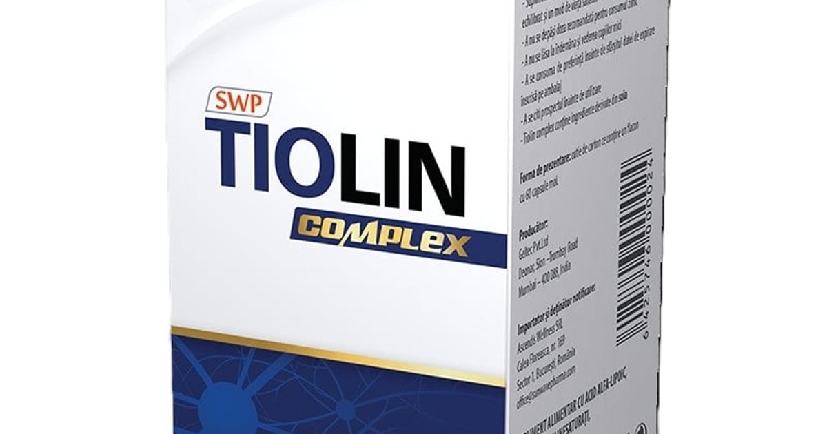 TIOLIN COMPLEX 60 CAPSULE MOI