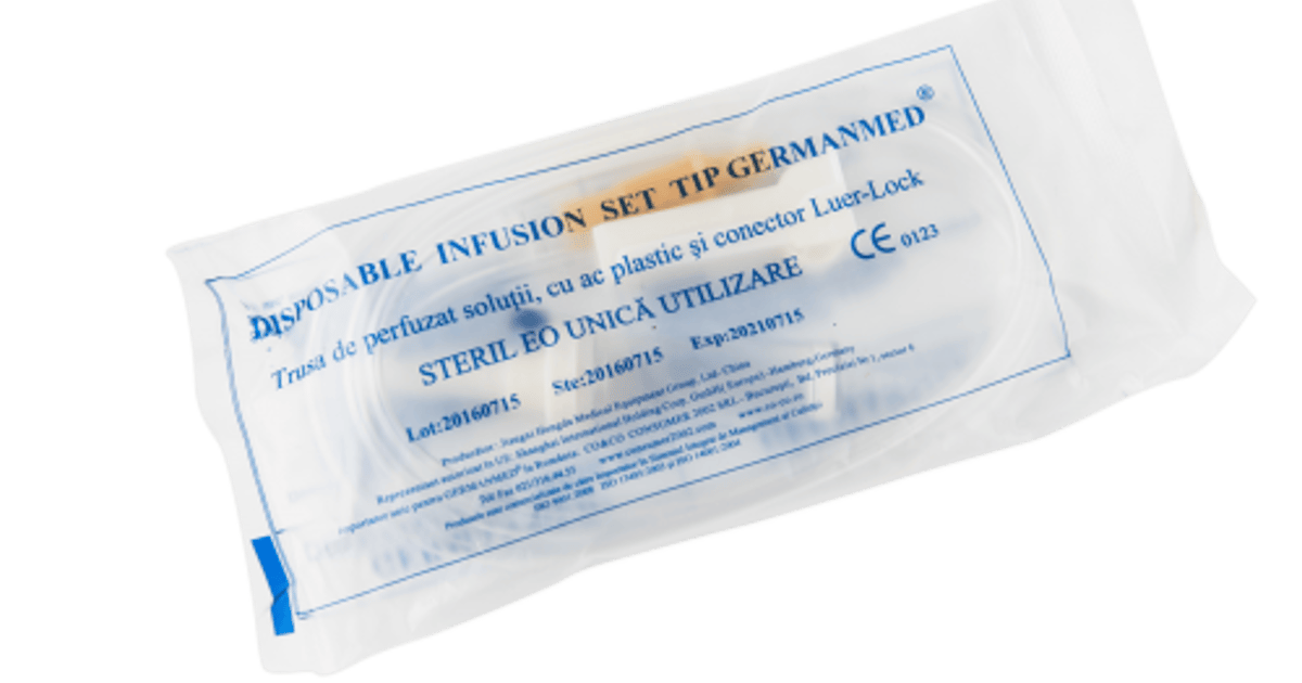GERMANMED TRUSA DE PERFUZIE CU AC PLASTIC