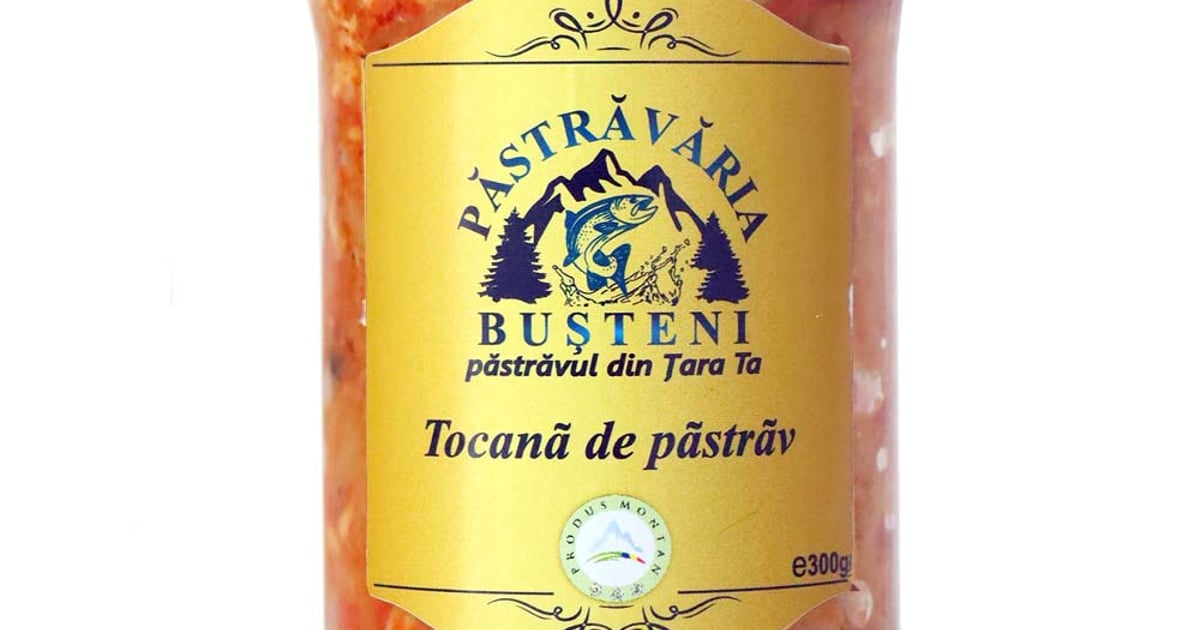 Pastravaria Busteni Tocana de pastrav cu legume