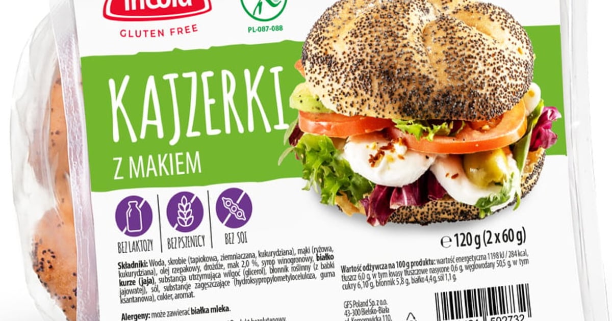 Incola Chifla kaiser fara gluten