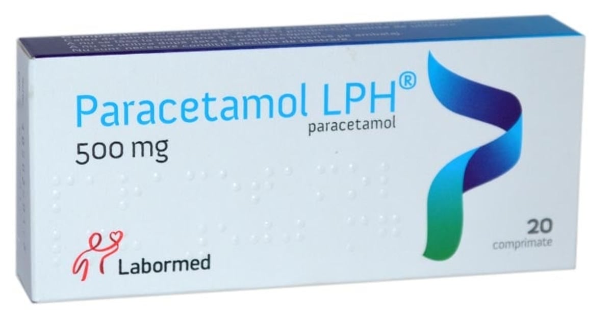 LABORMED PARACETAMOL 500MG 20 COMPRIMATE