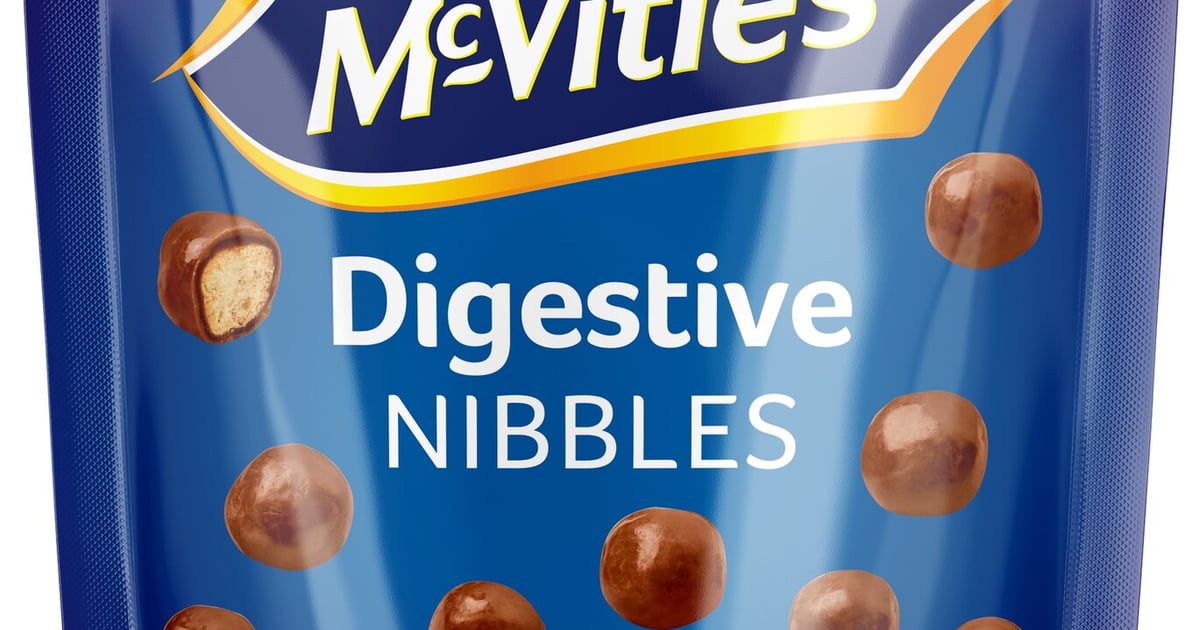 MCVities Nibbles double chocolate