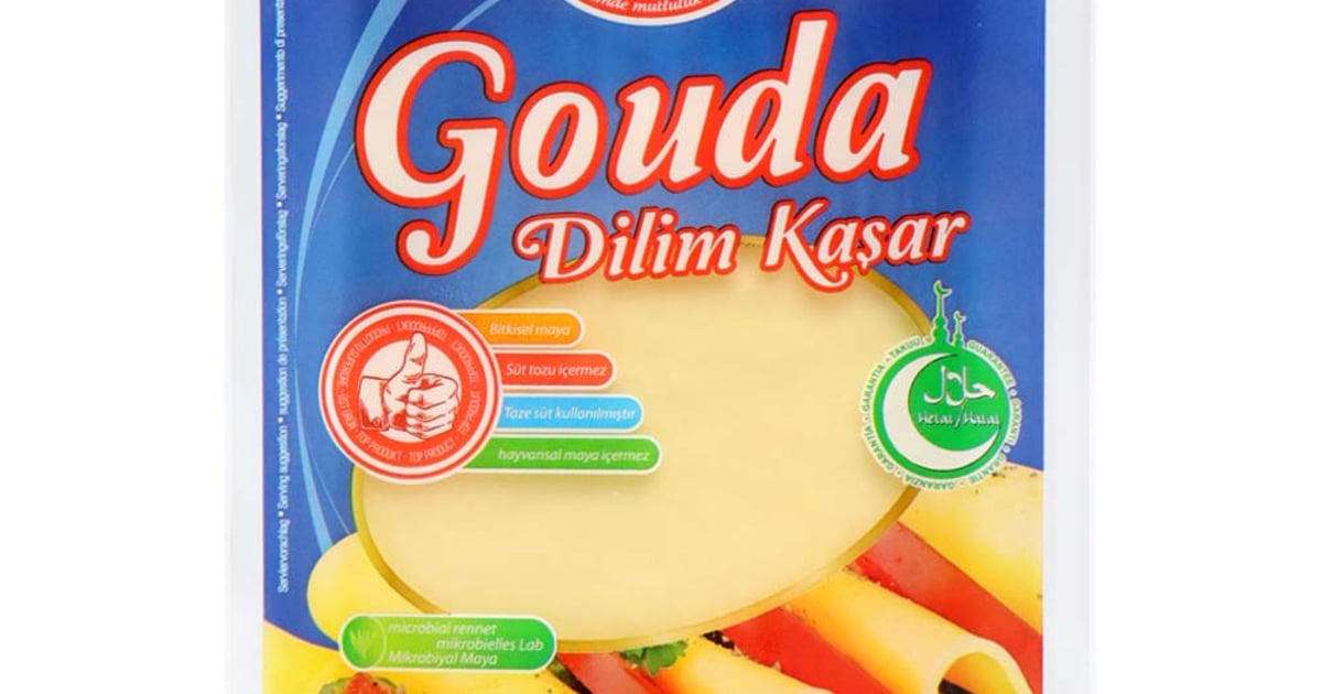 Yorem Cascaval Gouda felii HALAL