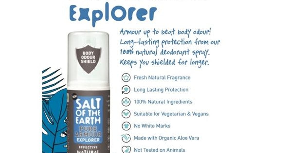 SALT OF THE EARTH 564 DEODORANT PENTRU BARBATI PURE ARMOUR 100ML