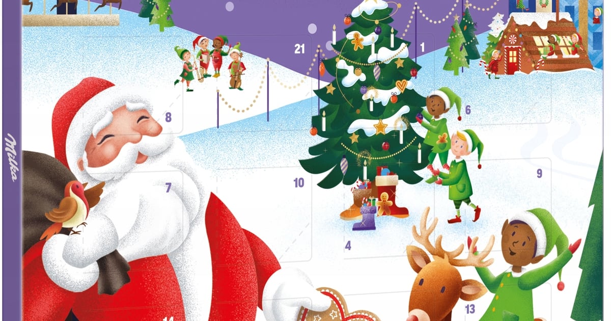 Milka Calendar Advent