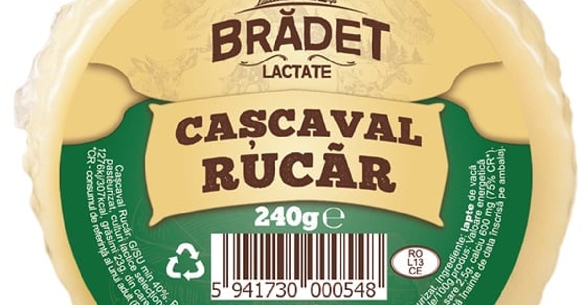 BRADET Cascaval Rucar