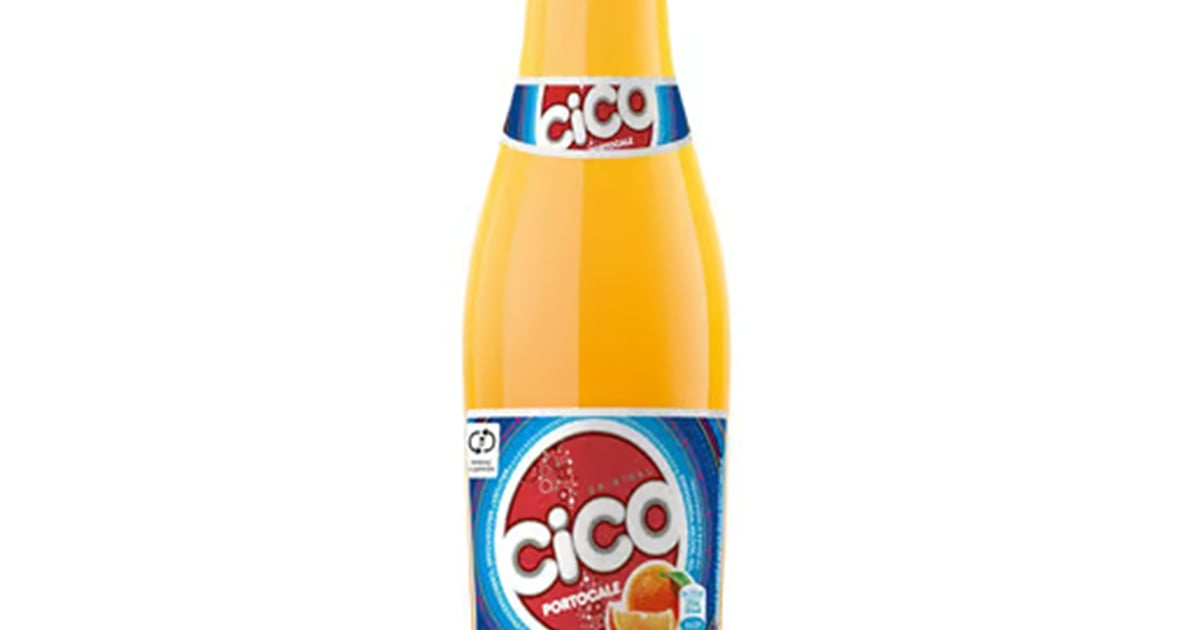 Cico Suc portocale sticla