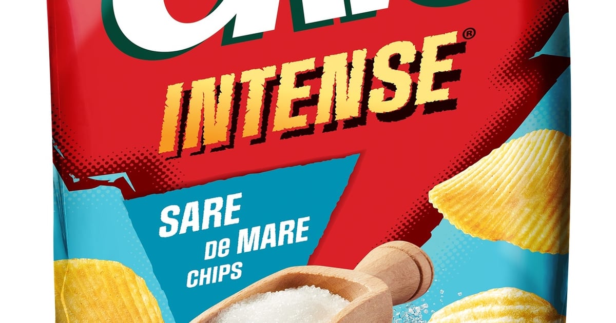 Chio Chips Intense Sare de mare