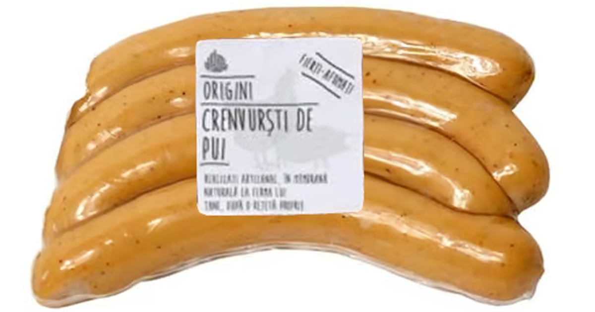 Origini Crenvursti de pui