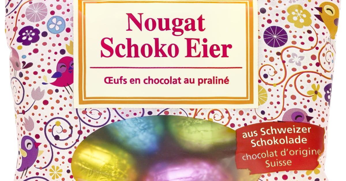 Alnatura ECO Oua de ciocolata cu lapte cu umplutura crema nougat
