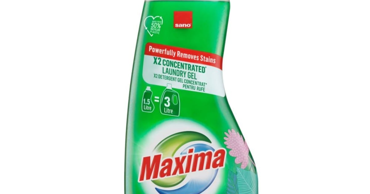 Sano Maxima 2x Concentrat Joy Detergent gel pentru rufe