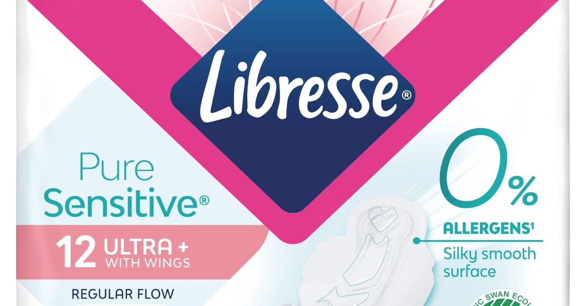 Libresse Absorbante Pure Sensitive Ultra, 12 bucati