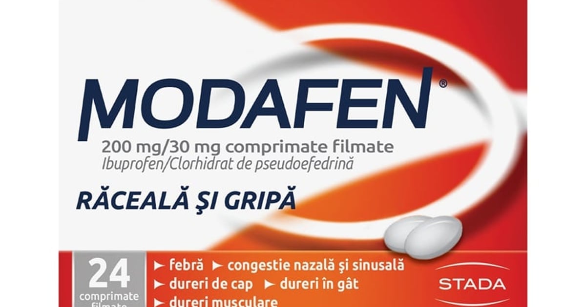 MODAFEN 24 COMPRIMATE FILMATE