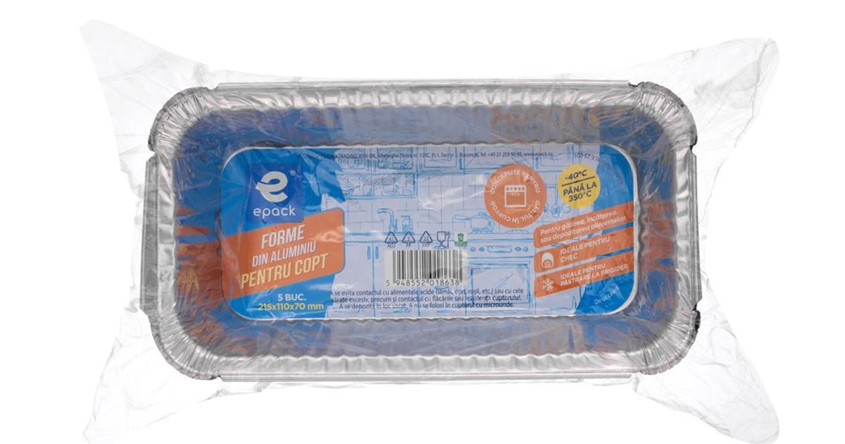 Epack Forma din aluminiu pentru copt
