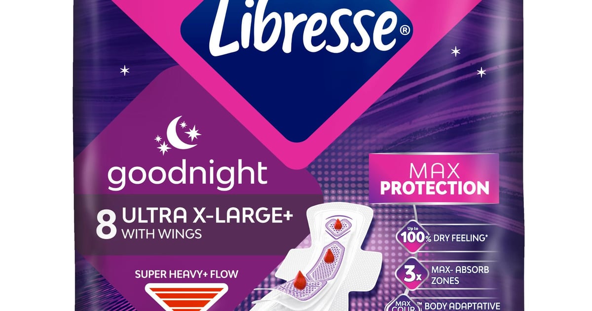 Libresse Ultra Goodnight Extra Large Absorbante