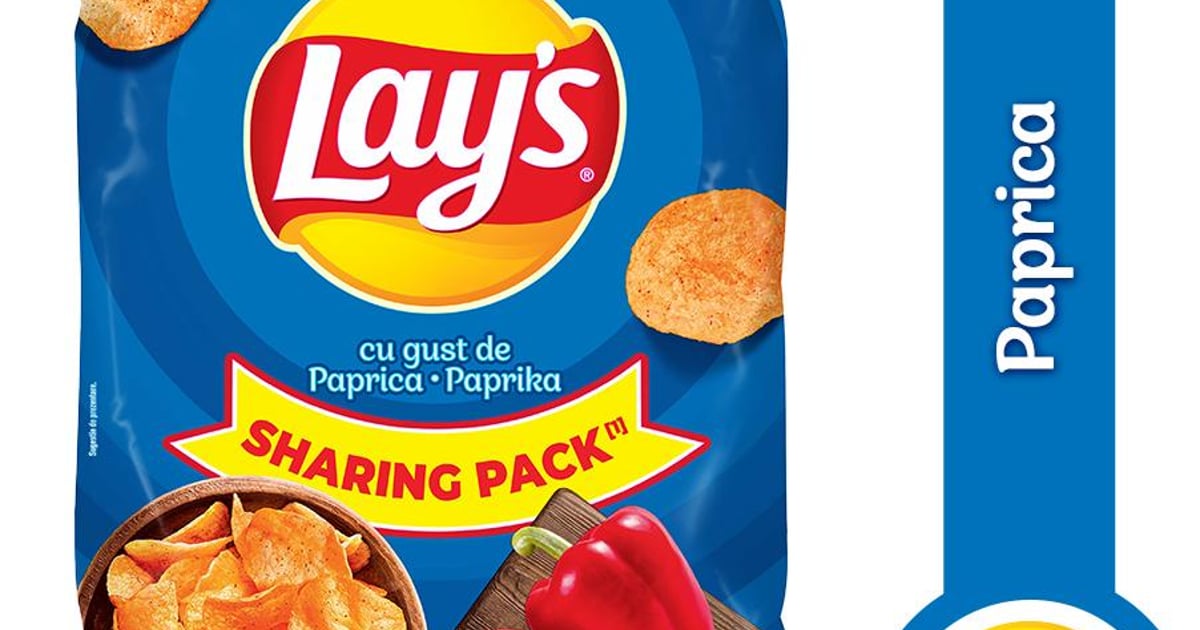 Lay's Chips cu paprika