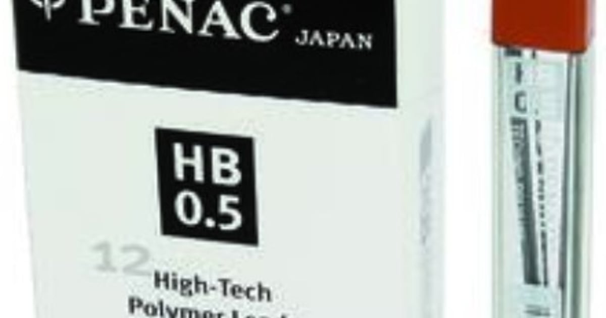 Penac Tub cu mine pentru creion mecanic HB, 0,5mm