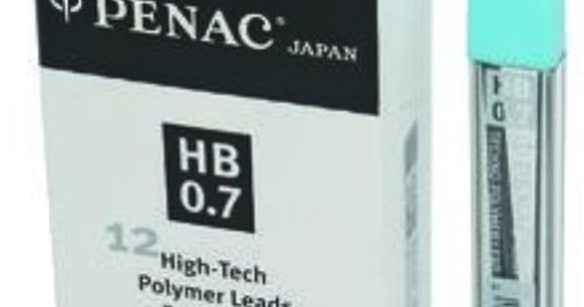 Penac Tub cu mine pentru creion mecanic HB, 0,7mm