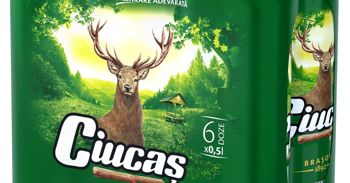 Ciucas Bere blonda doza 6 pack