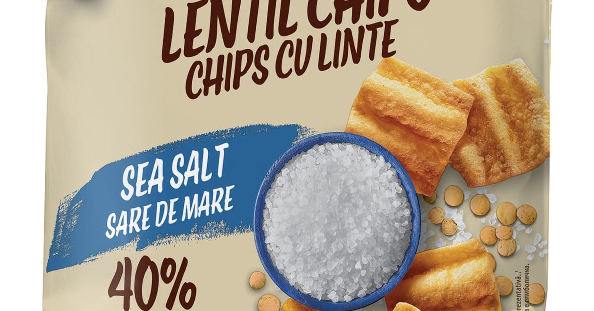 Chio Chips Lentil cu sare de mare