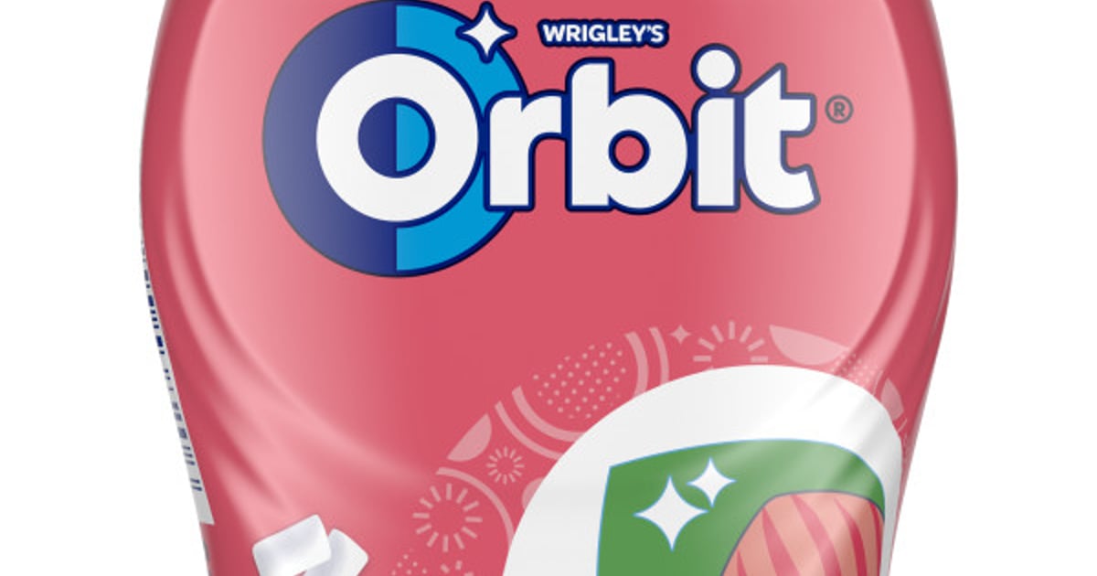 Orbit Watermelon guma de mestecat cu aroma de pepene rosu 46 buc
