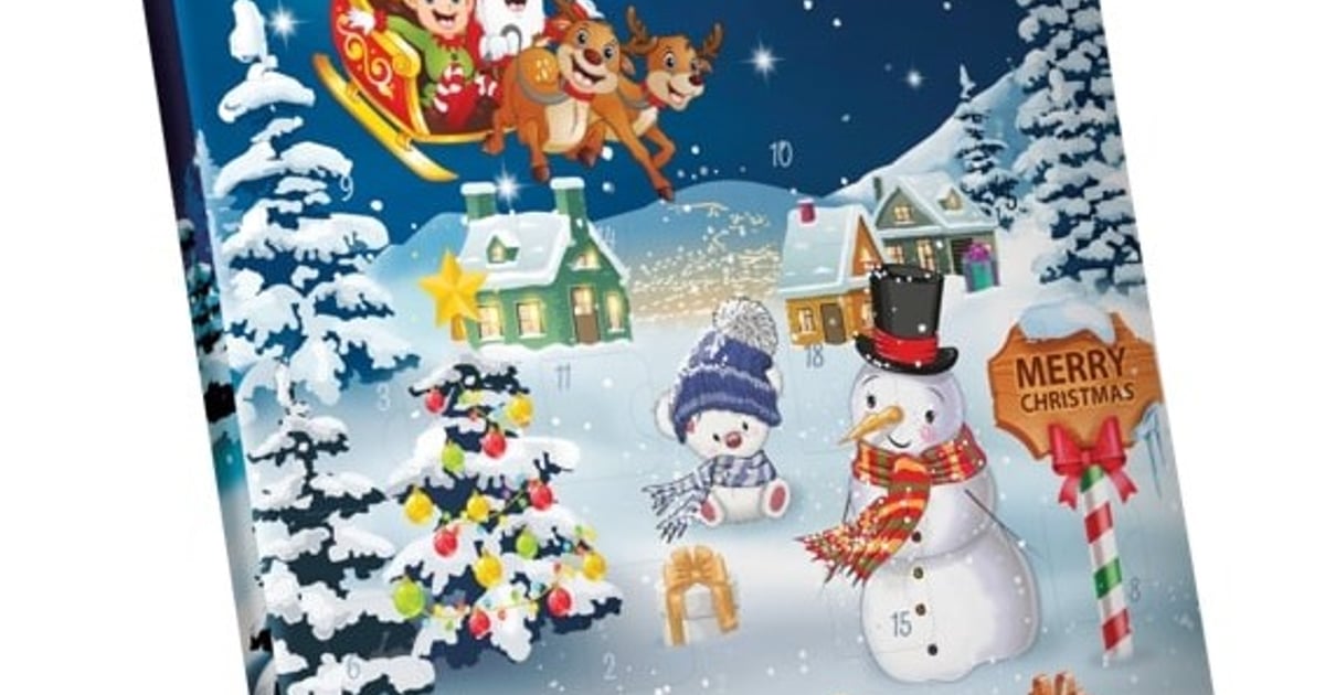 Heidi Advent Calendar ciocolata cu lapte