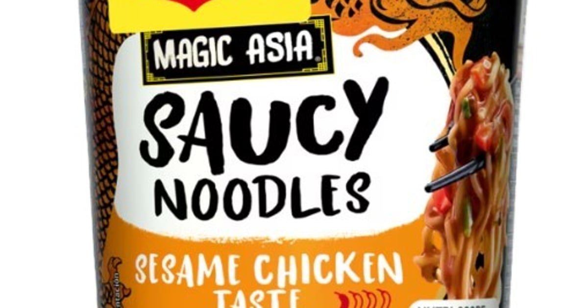 Maggi Saucy Noodles Sesame Chicken Taitei instant