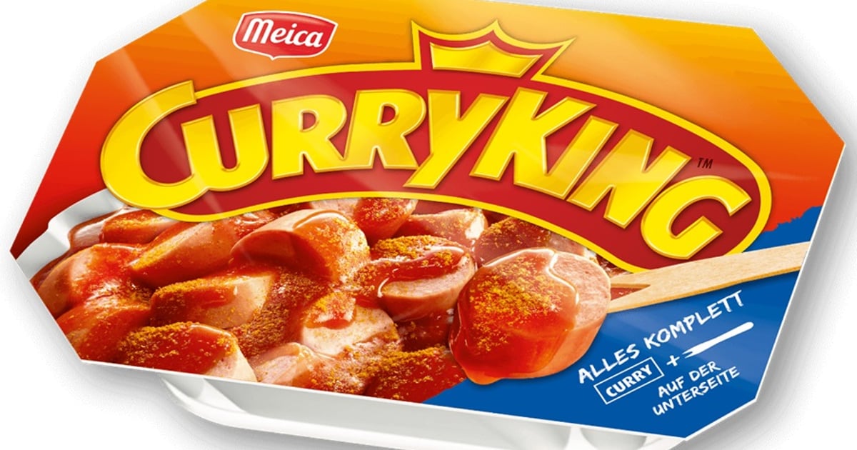 Meica Crenvursti Curry King