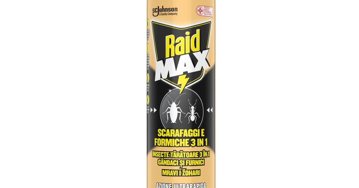 Raid Max Insecte taratoare
