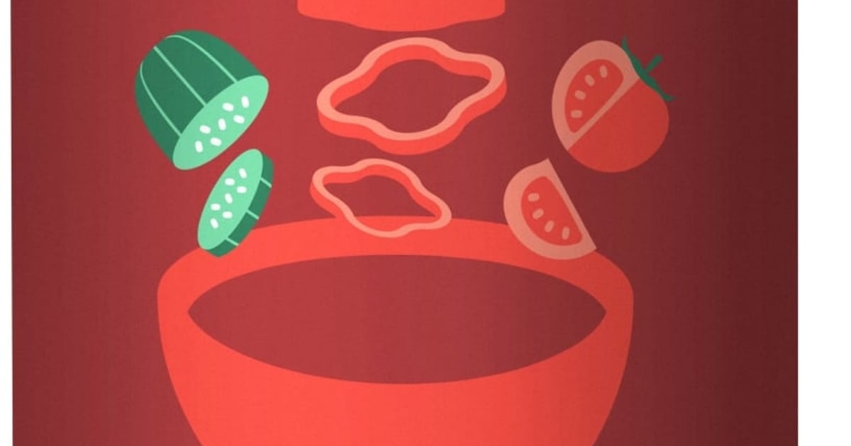 Dozz Supa crema de rosii in stil spaniol Gazpacho - produs de post