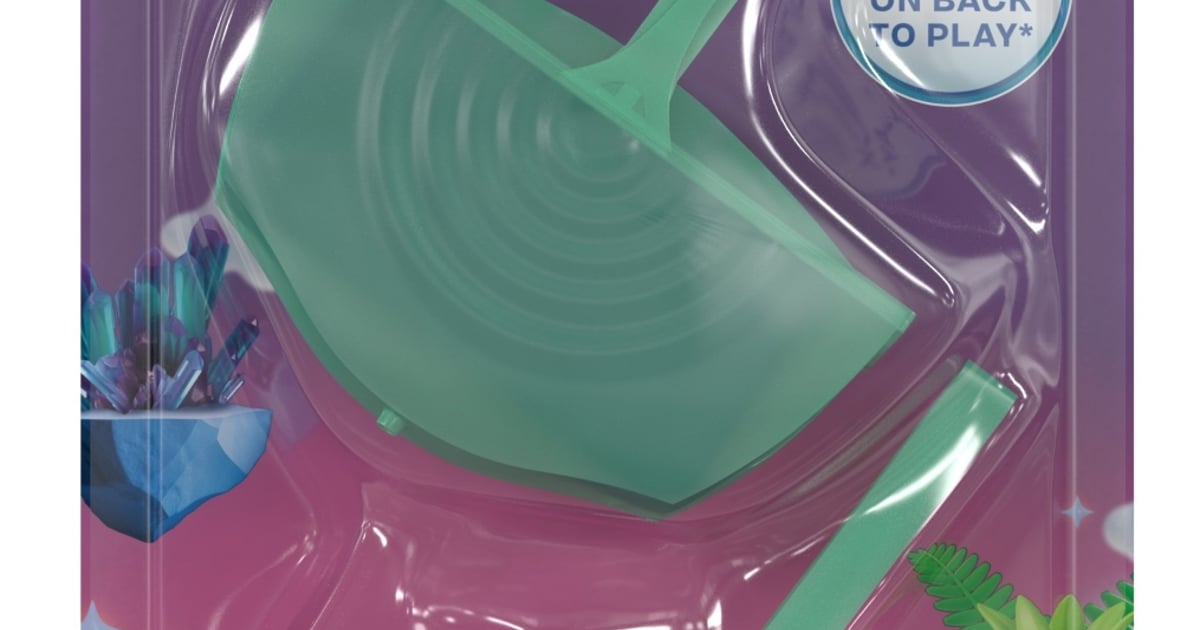Duck Aqua Turquoise 4 in 1 Odorizant toaleta, virtual violet, 2x36g
